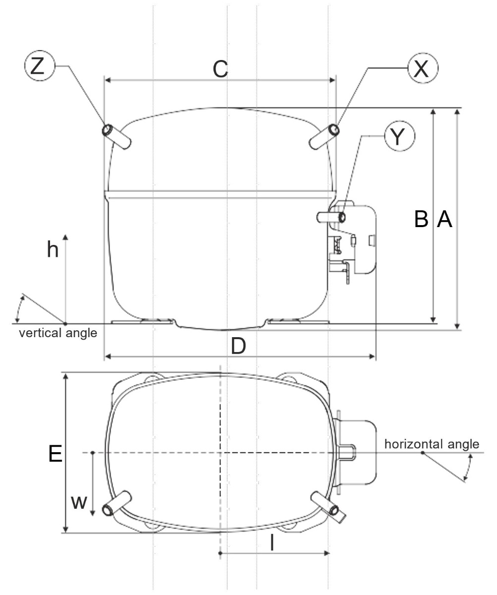 SC18CLX.2 SECOP Reciprocating Refrigeration Compressor: High ...